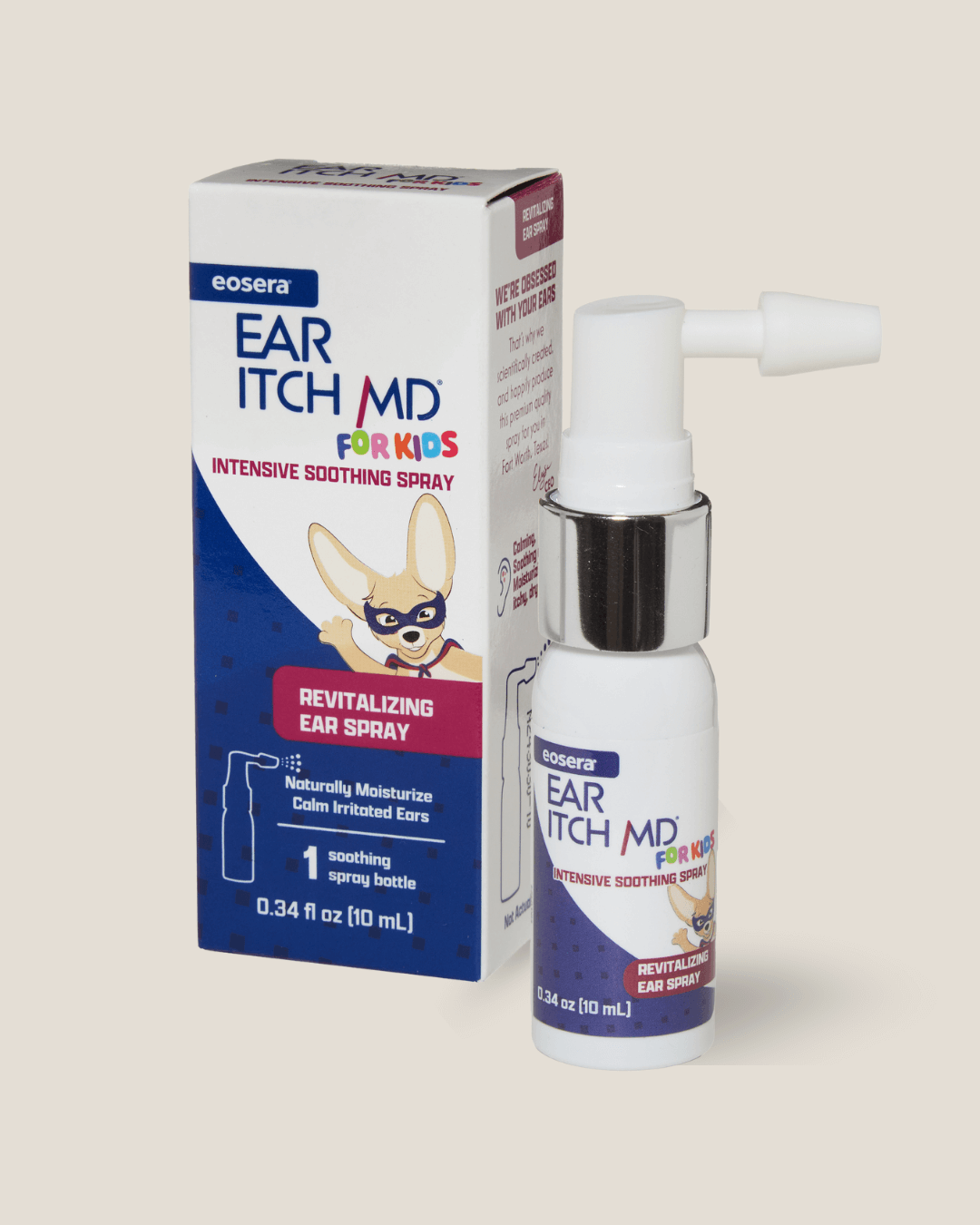 eosera® EAR ITCH MD® for Kids, Itchy Ear Spray, Natural and Safe
